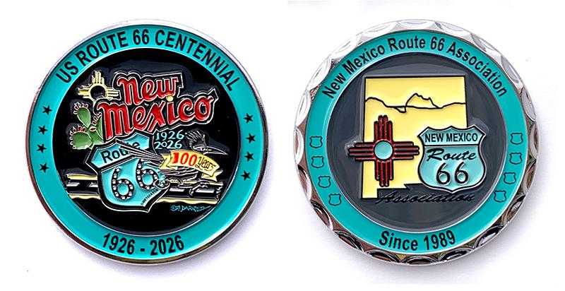 New Mexico Route 66 Association unveils centennial coin