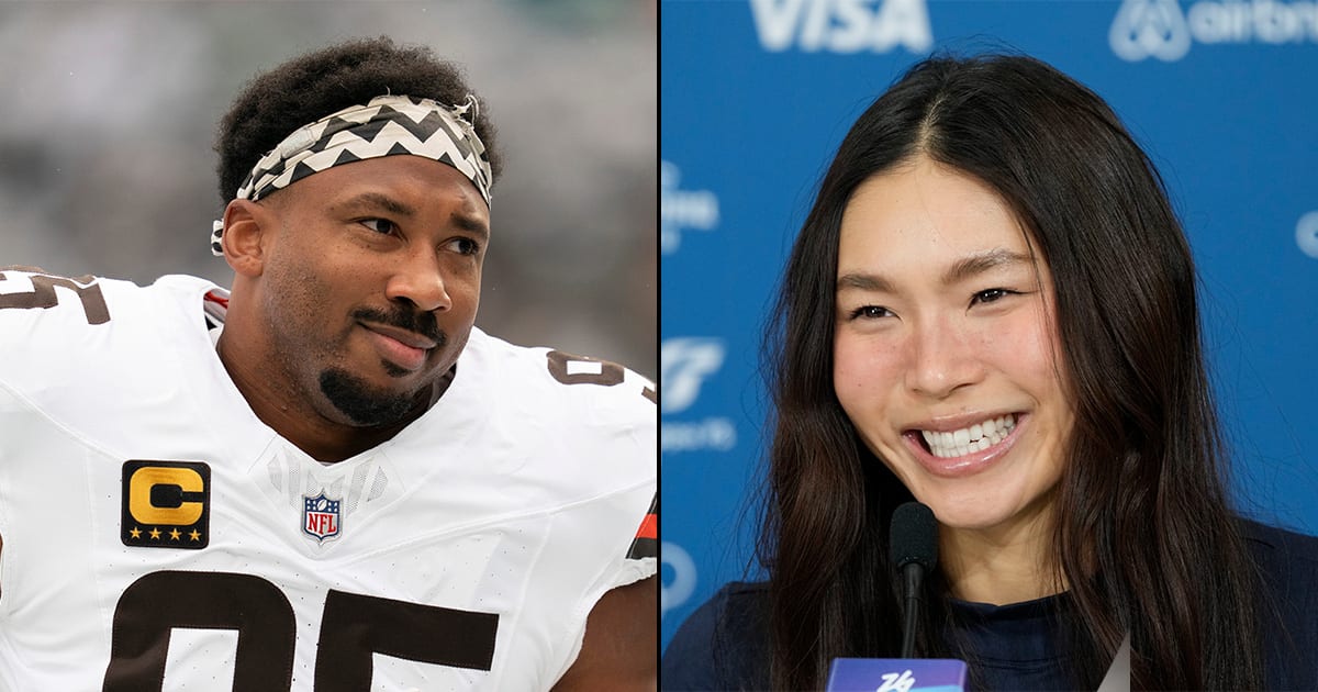 2026 Winter Olympics: Myles Garrett traveling to Milan to support ...