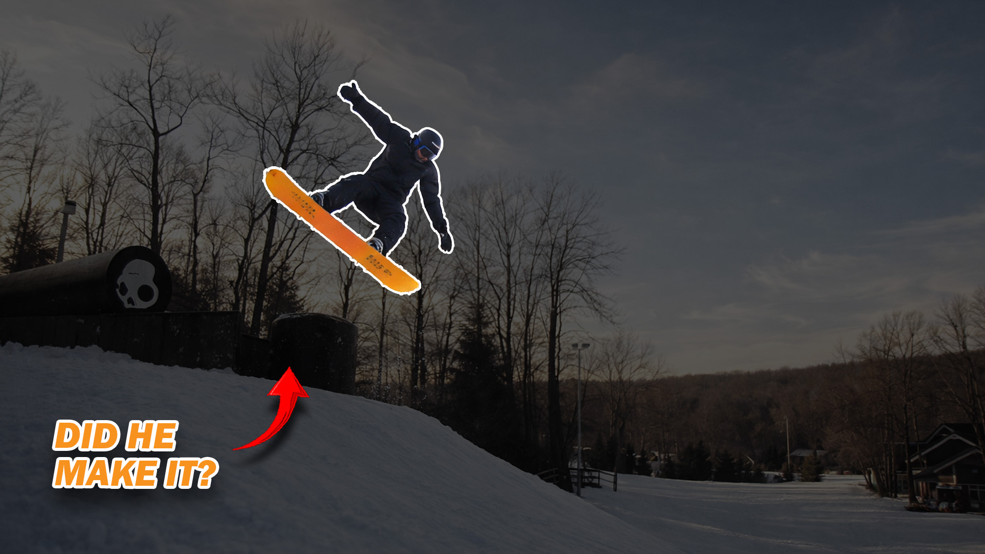 Snowboarding tricks and action moments