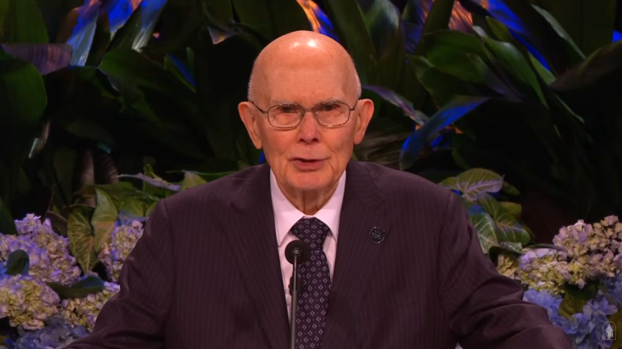 President Dallin H Oaks gives devotional at BYU, first of his presidency