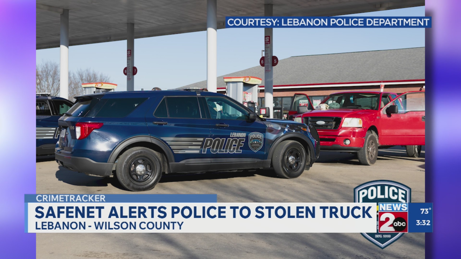 SafeNet alerts Lebanon police to stolen truck