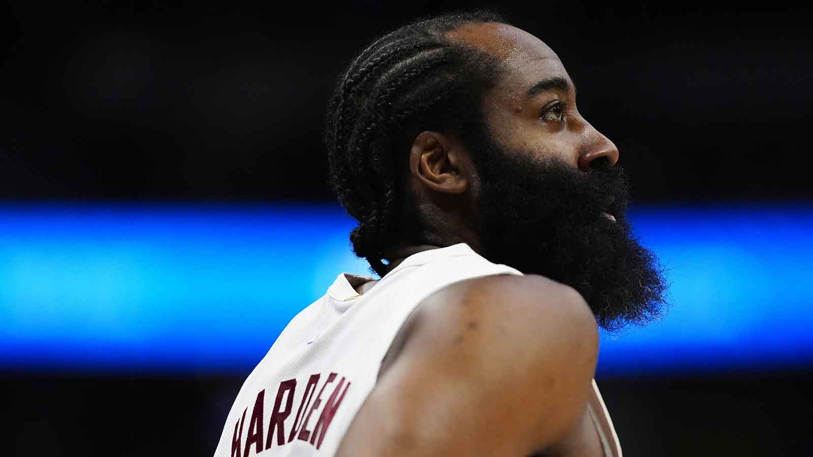 Cavs giving fans James Harden’s beard for home debut