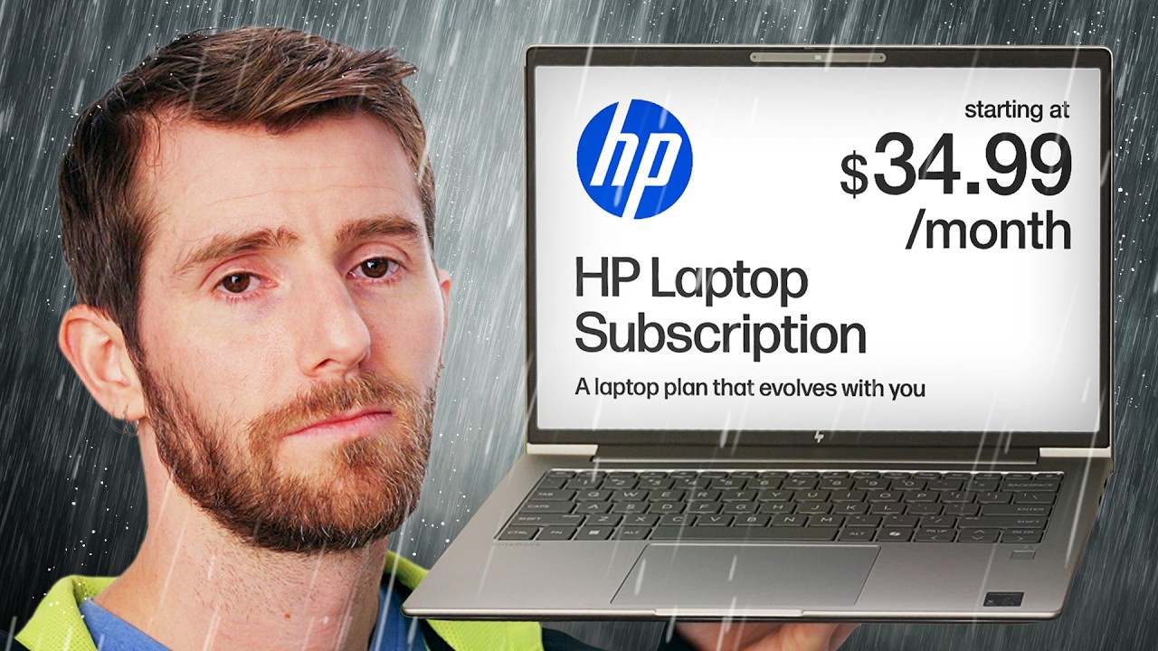 HP has subscription laptops now