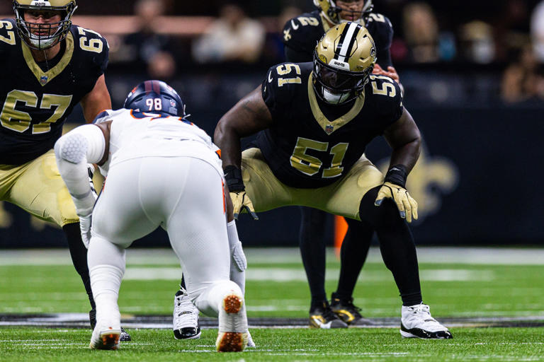 Which active Saints have played 100-plus games for New Orleans?