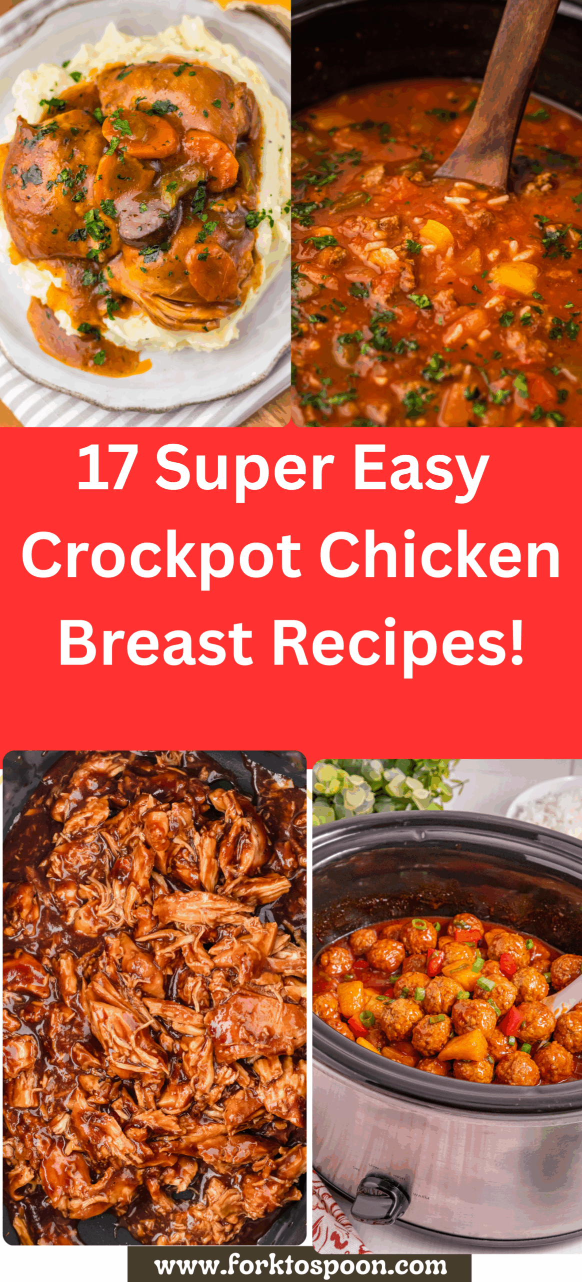 13 super easy crockpot chicken breast recipes
