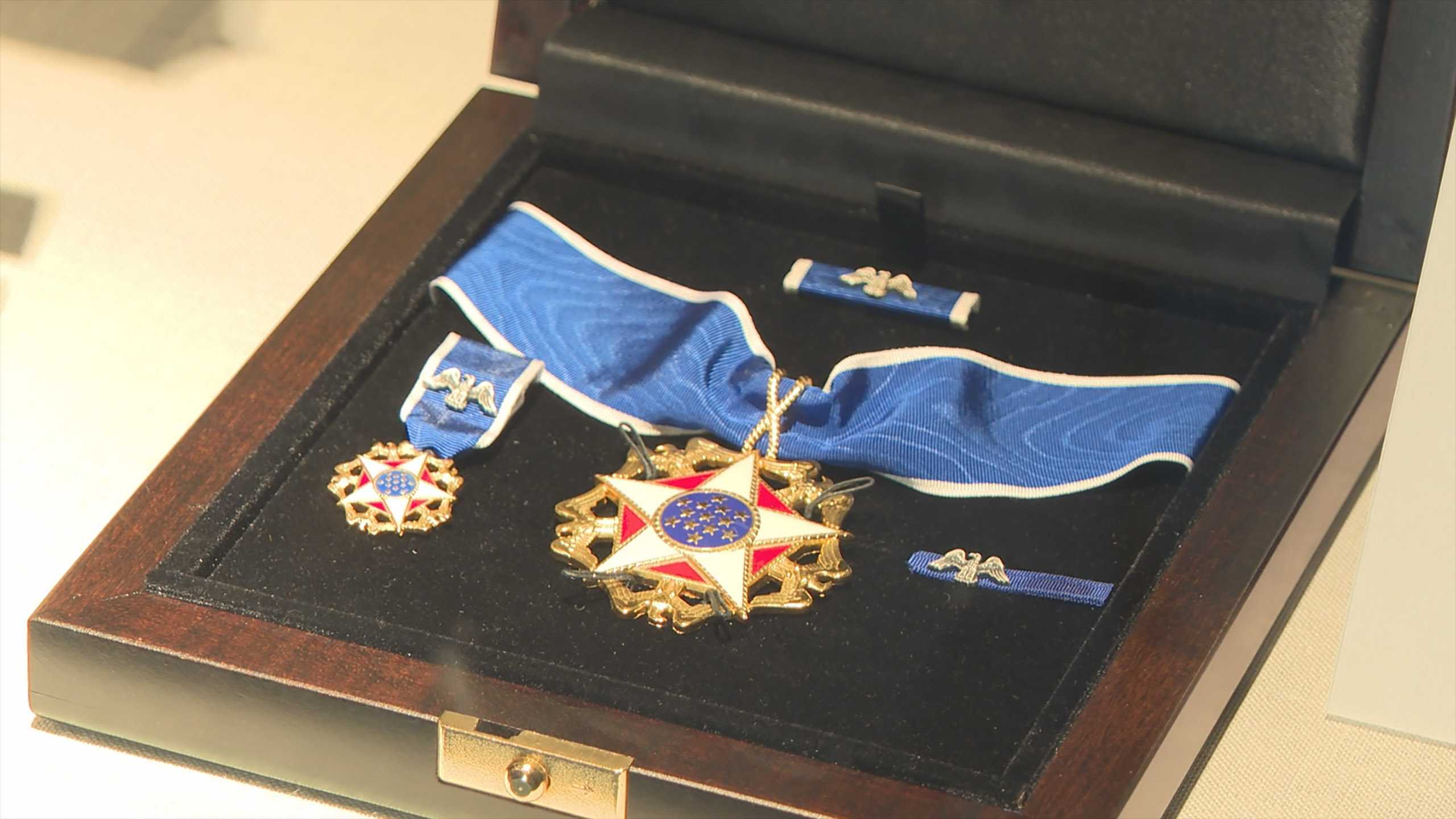 Family attends ceremony as Hamer's posthumous 2025 medal goes on view ...