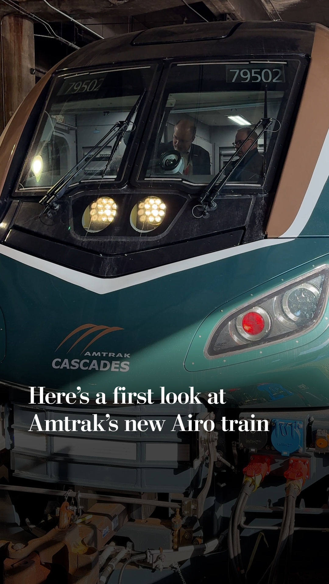 Here's a first look at Amrak's new Airo train