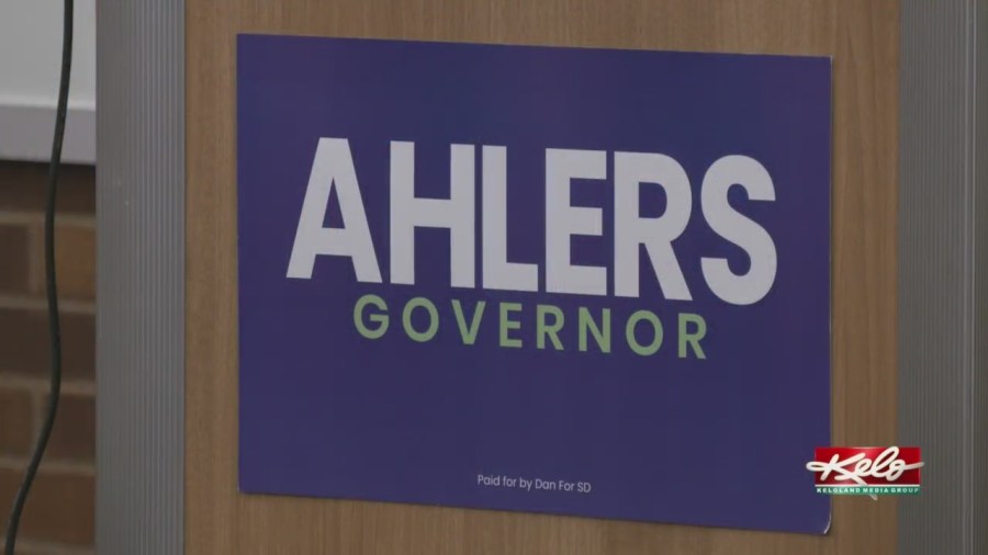 Ahlers states case to be South Dakota governor