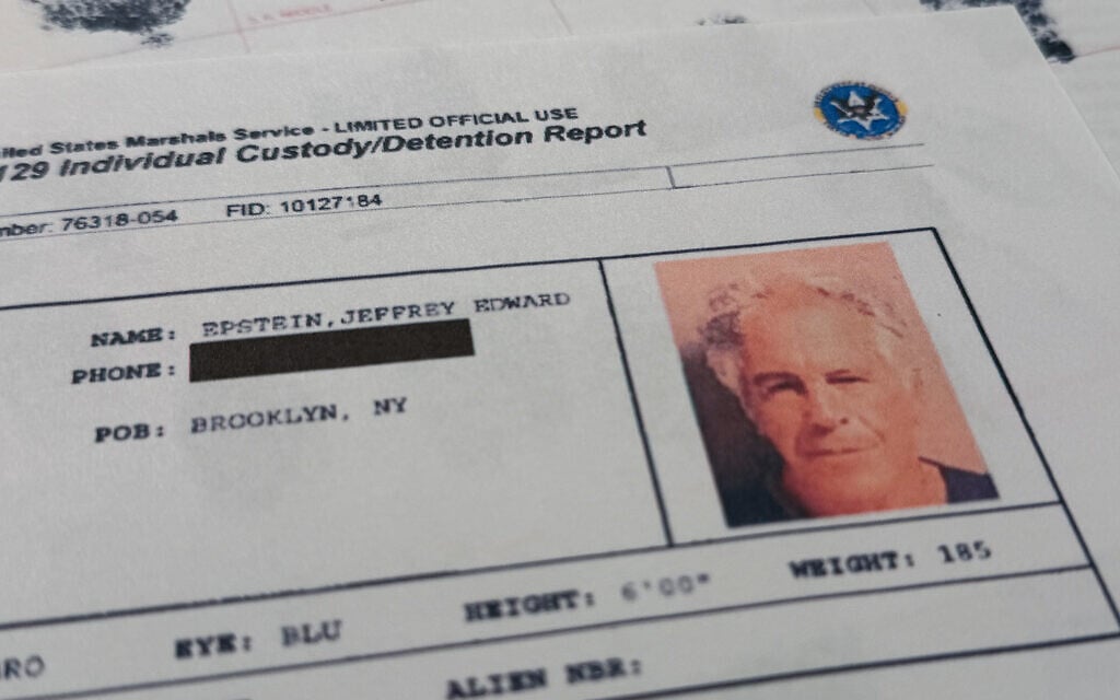 Epstein files source who alleged Mossad links is identified as ...