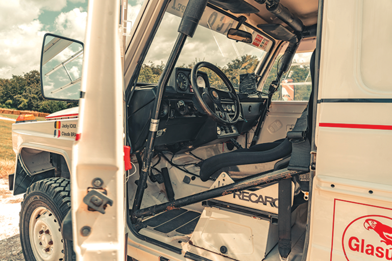 De geweldige Mercedes-Benz G-Wagen, winnaar van de Dakar-rally van 1983 ...