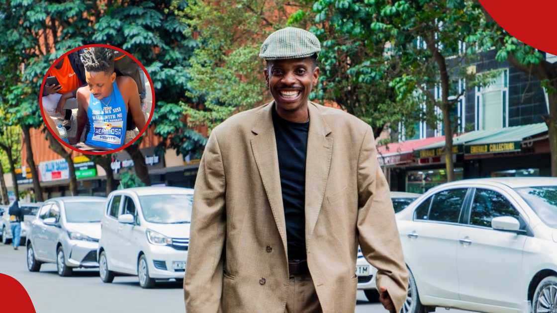 Eric Omondi suffers leg and hip injuries on day 1 of walk to Mombasa ...
