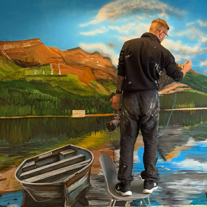 I'm a Blackpool artist trying to win Johnny Depp's competition to have ...