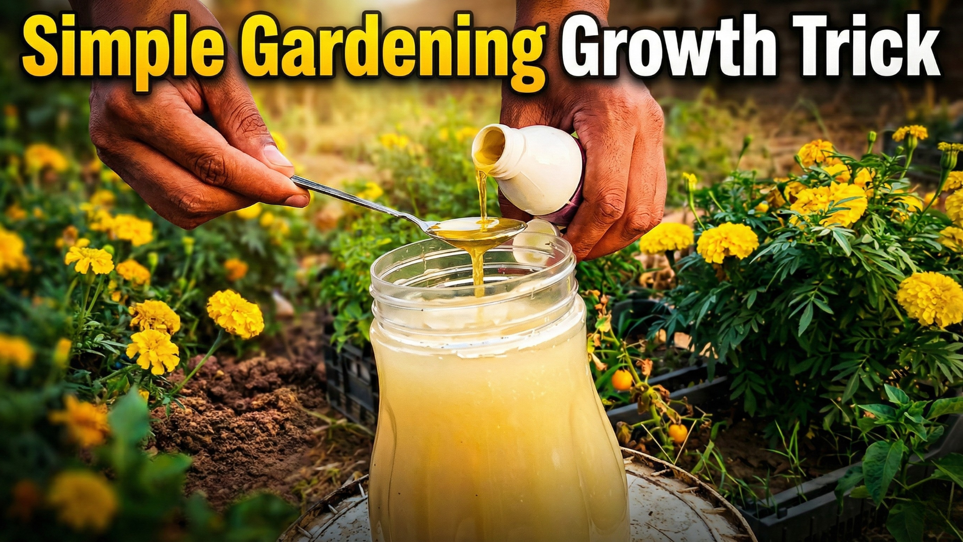 Faster plant growth and pest-free gardens with just 2 ingredients
