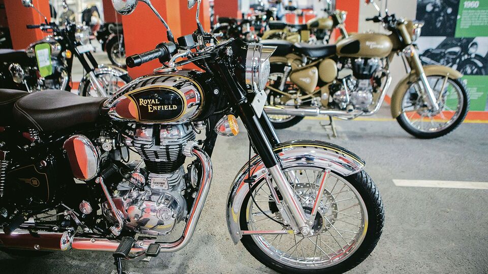 Royal Enfield bikes maker Eicher Motors share price rallies 7% after ...