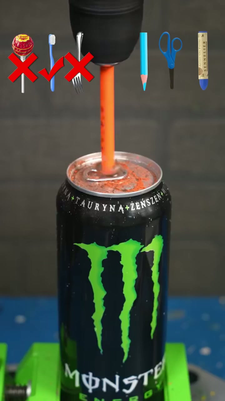 Trying to screw the monster / Oddly satisfying