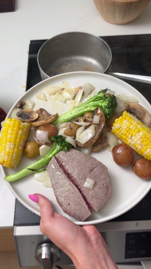 The ultimate homemade butter dinner boil
