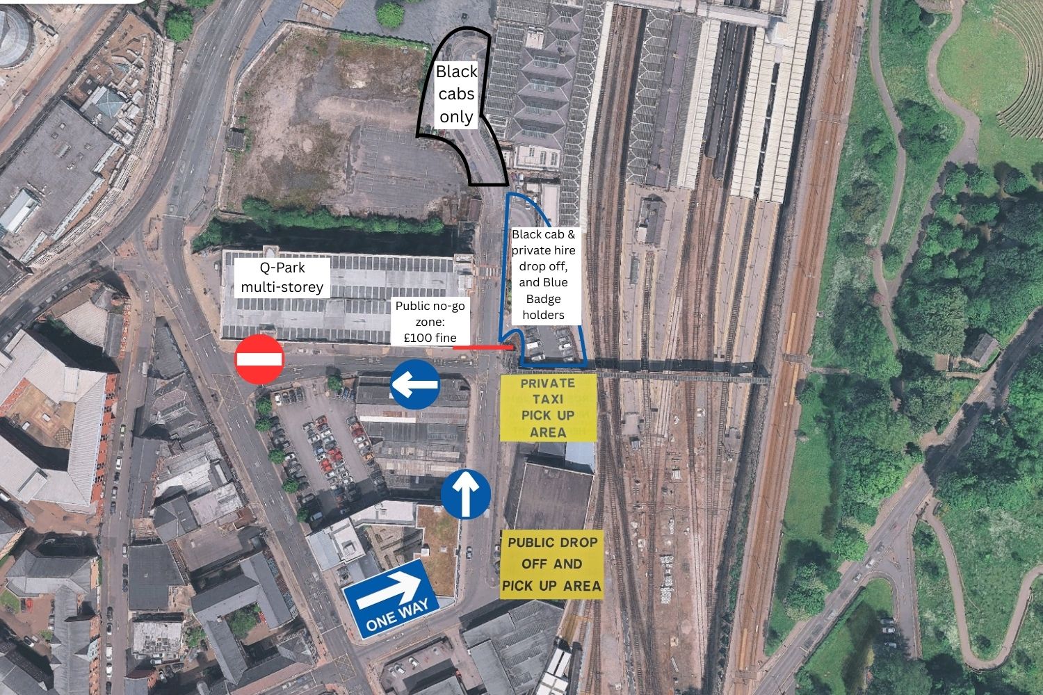 Sheffield station: New graphic explains confusing road changes as ...