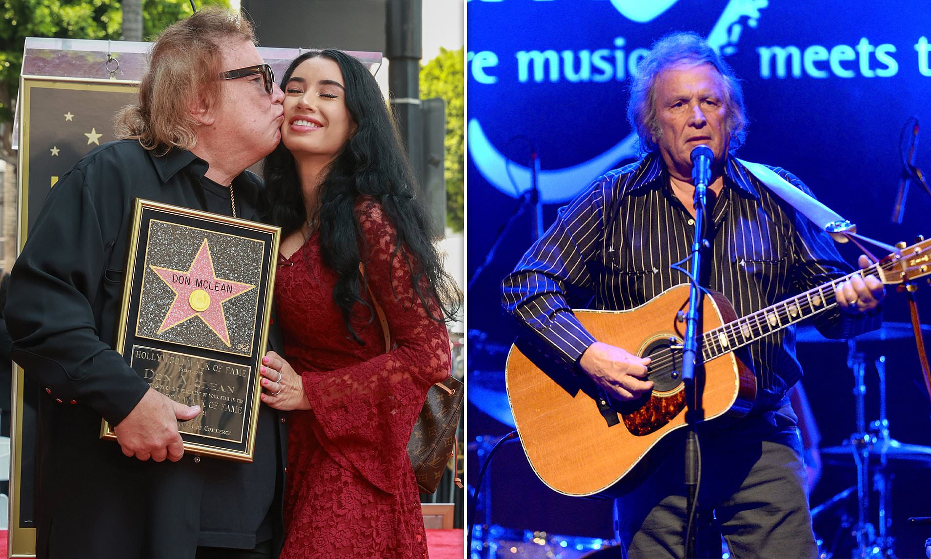 American Pie singer Don McLean, 80, celebrates 10th anniversary with ...