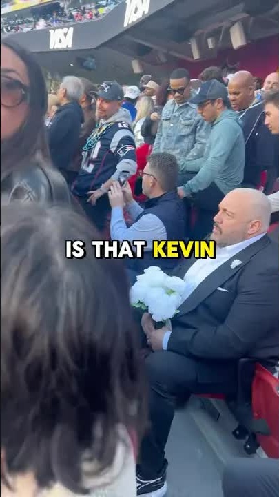 Kevin James' solo mio Super Bowl sighting explained!