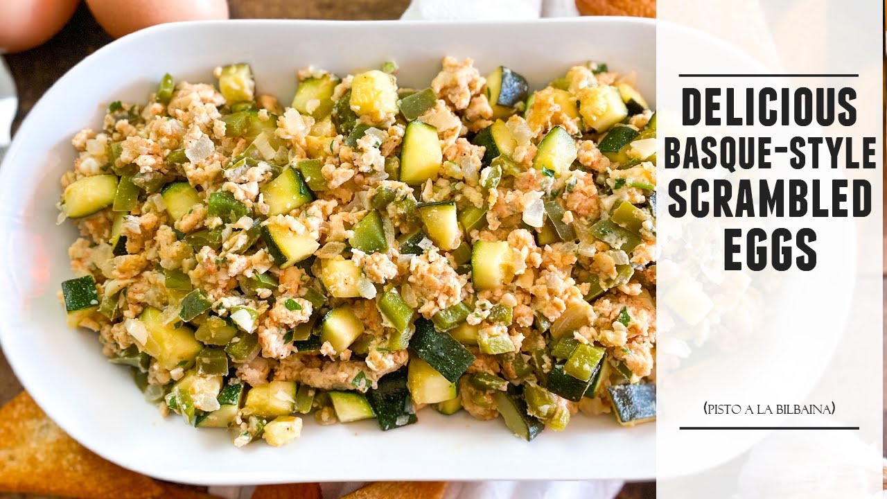 Basque-style scrambled eggs recipe | Simple spiced egg dish