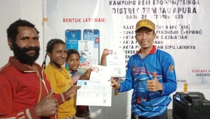 Jumlah penduduk Mimika capai 323.503 jiwa, terbanyak di Distrik Miru