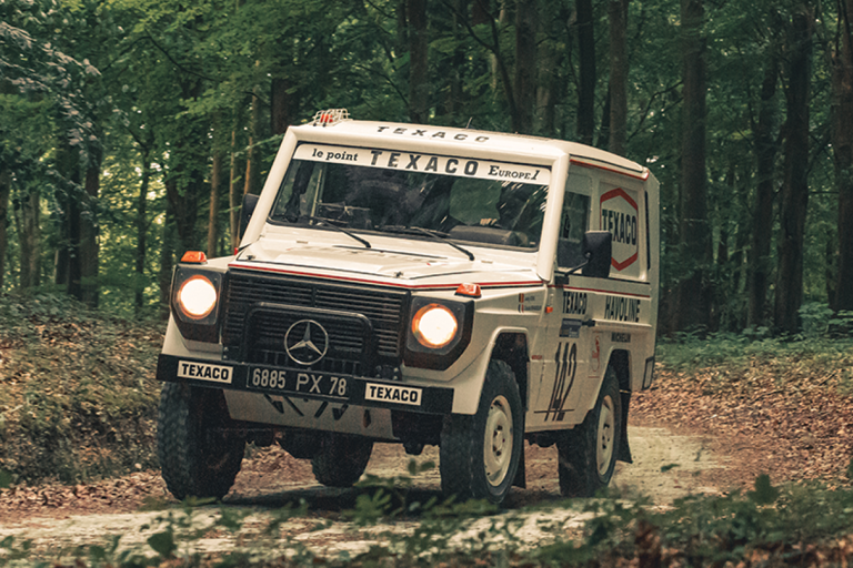 La Mercedes-Benz G-Wagen, vainqueur du Dakar 1983, renaît de ses cendres