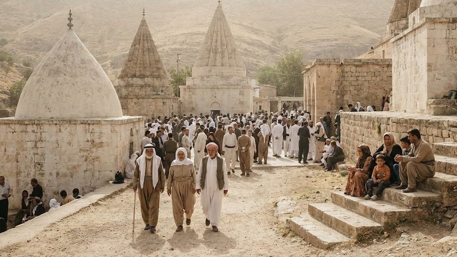 Is the Yazidi Peacock Angel the same as the Christian Devil?