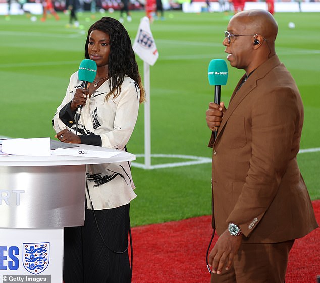 Eni Aluko calls British TV 'toxic space' as she quits after Ian Wright ...
