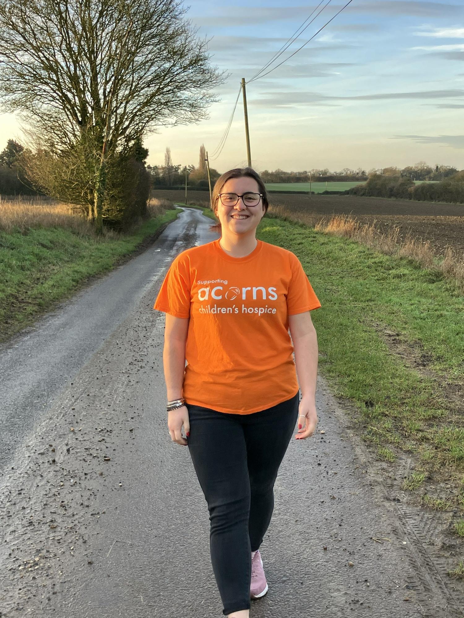 Put a spring in your step and walk 100 miles in March for Acorns
