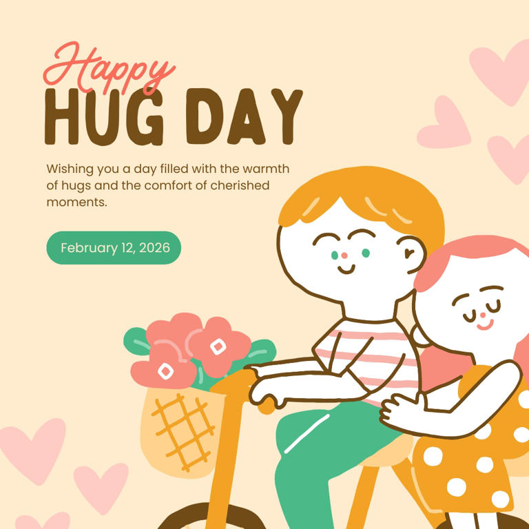 Happy Hug Day 2026 wishes: 150+ romantic quotes, cute images, warm ...