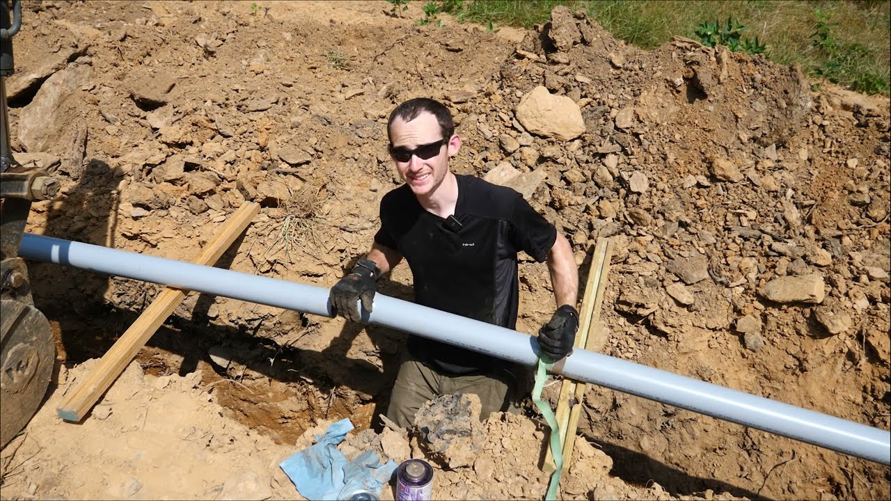 Complete underground power grid using a final trenching project