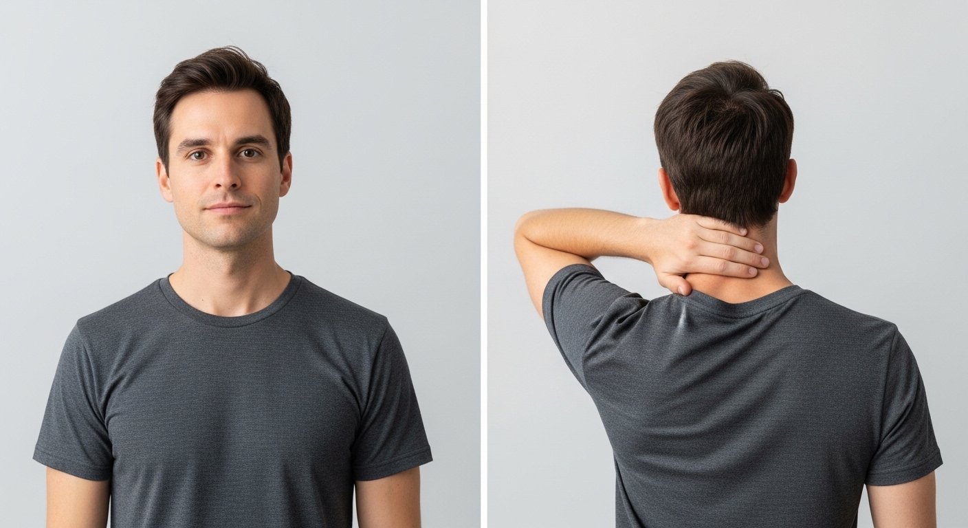 Simple neck stretches for daily tension relief and mobility support