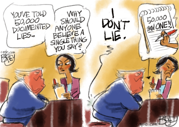 The latest political cartoons from Pat Bagley