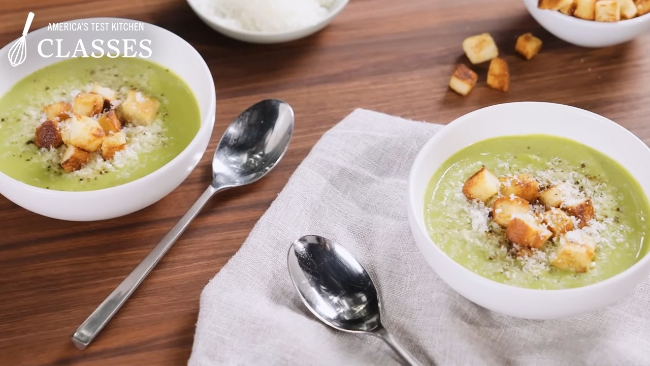 How to make broccoli-cheese soup bright and flavorful