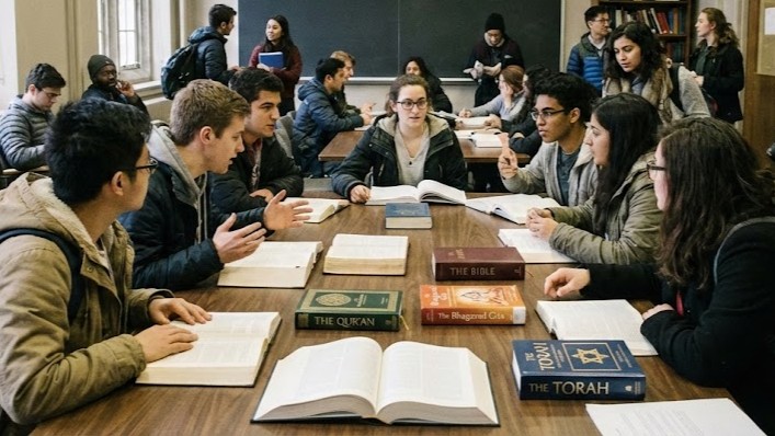 You don't need to be religious to study religion