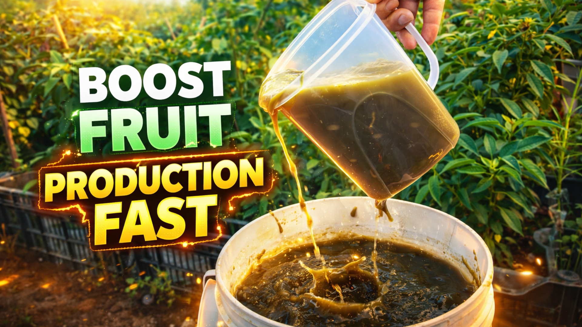 The liquid fertilizer that supercharges growth and fruit yield