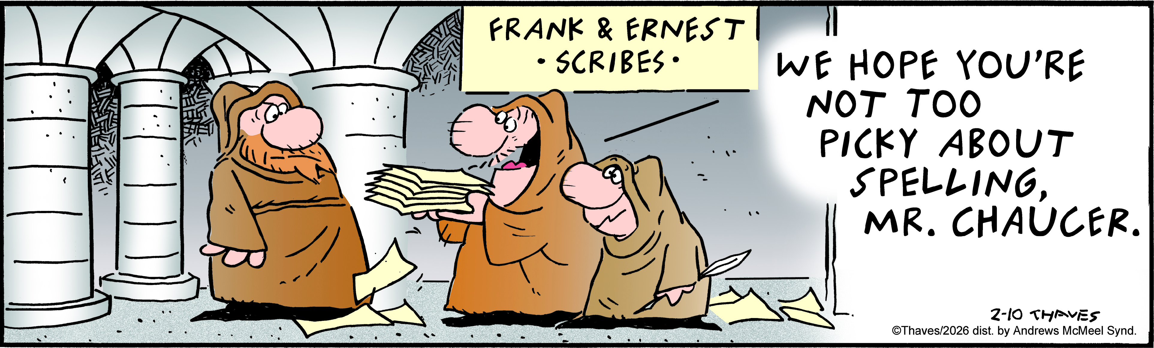Frank and Ernest by Thaves