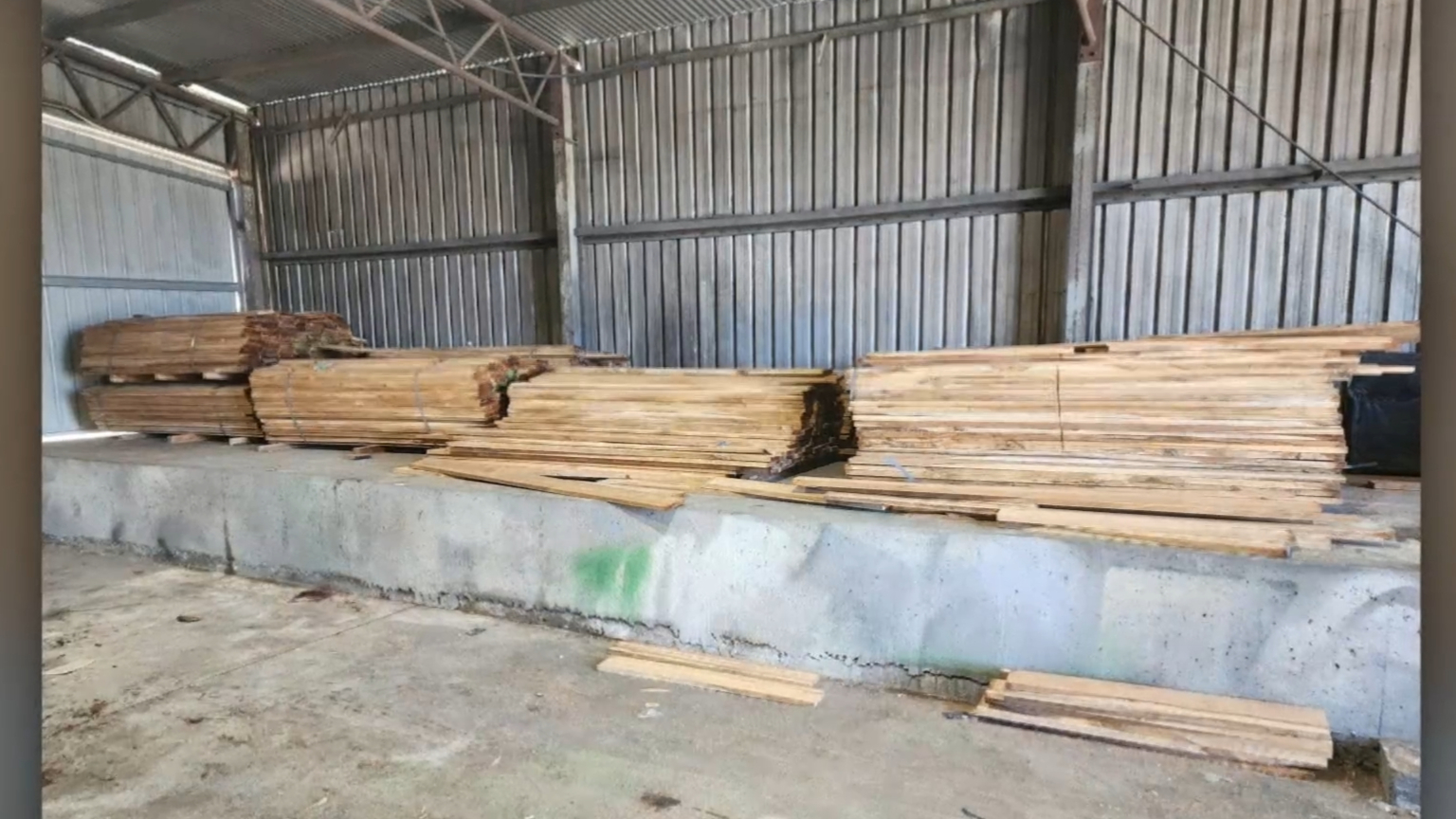 Five charged after timber planks found to be 'soaped' with 100kg of cocaine
