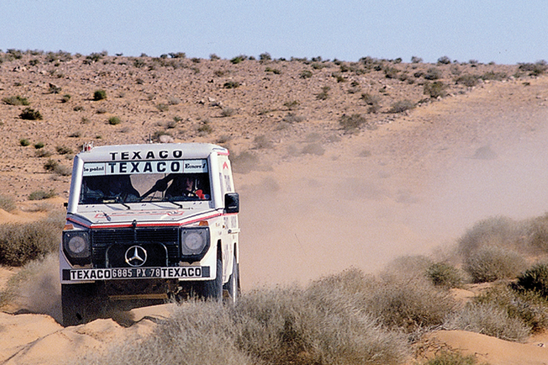 La Mercedes-Benz G-Wagen, vainqueur du Dakar 1983, renaît de ses cendres