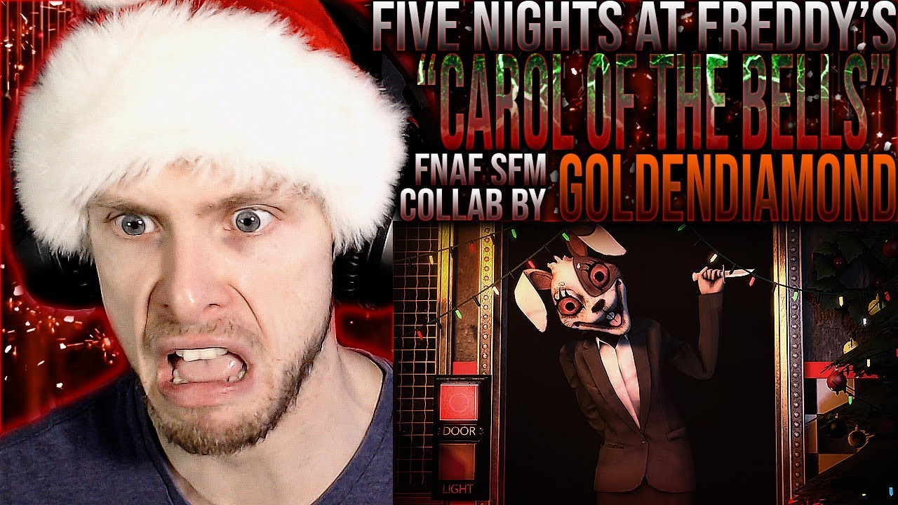 Vapor reacts #987 | [SFM collab] FNAF Xmas animation Carol of the Bells ...