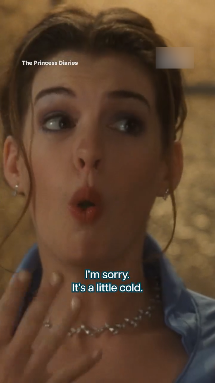 Anne Hathaway’s ice cream moment in Princess Diaries was unhinged in ...