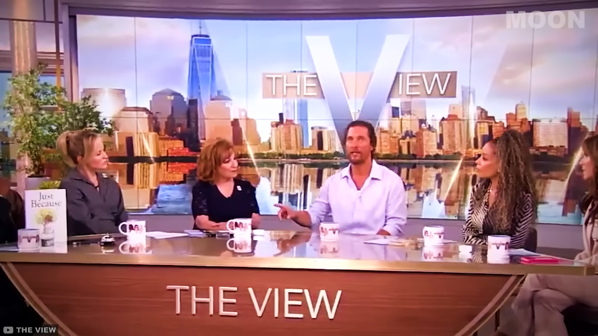 Matthew McConaughey shuts down The View - "Let's not do that"