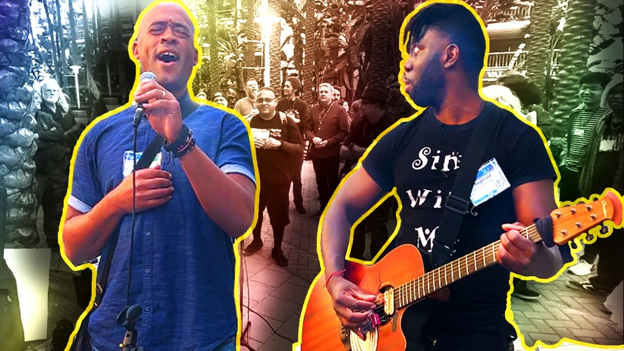 His voice instantly calms this noisy crowd (AGT champion)
