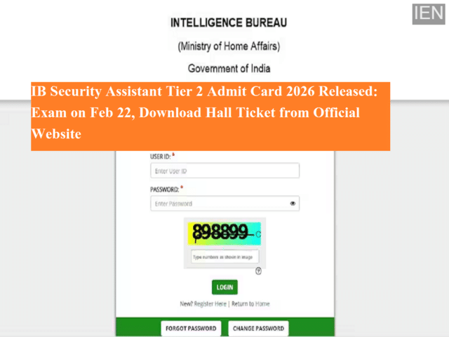 IB security assistant tier 2 admit card 2026 released: Exam on Feb 22 ...