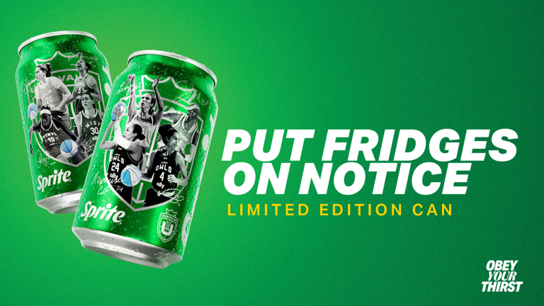 Sprite launches limited-edition NBA cans for fans to collect this season