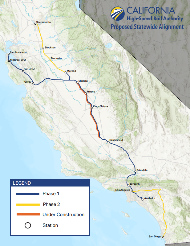 Could California’s high-speed rail stop at Yosemite?