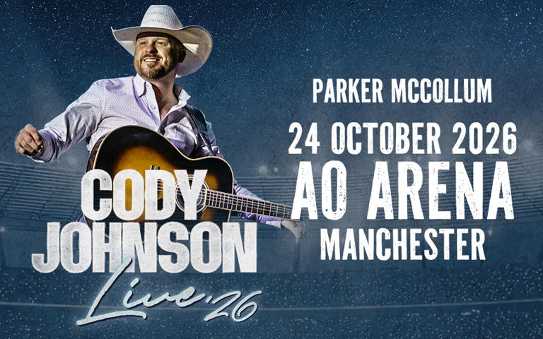Country music star Cody Johnson is coming to Manchester for huge UK tour