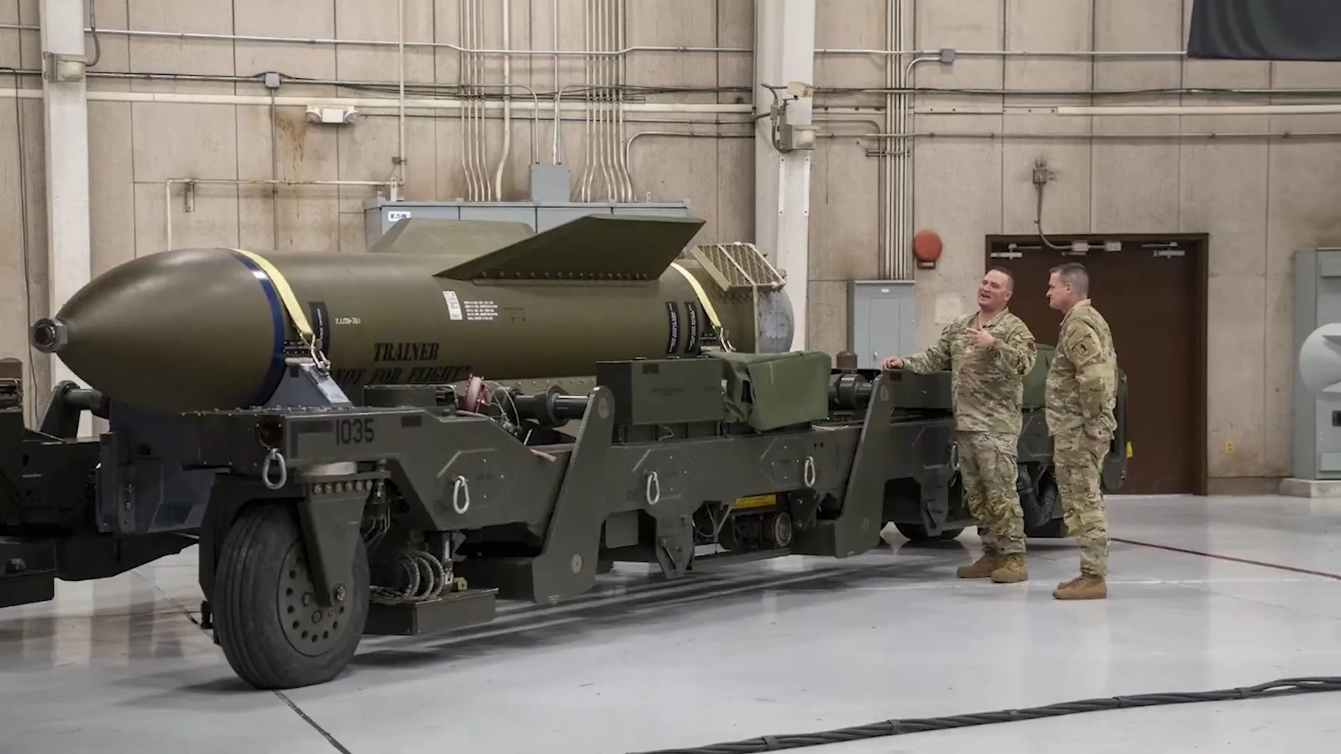 US accidentally reveals its most powerful bunker buster as Iran digs deeper