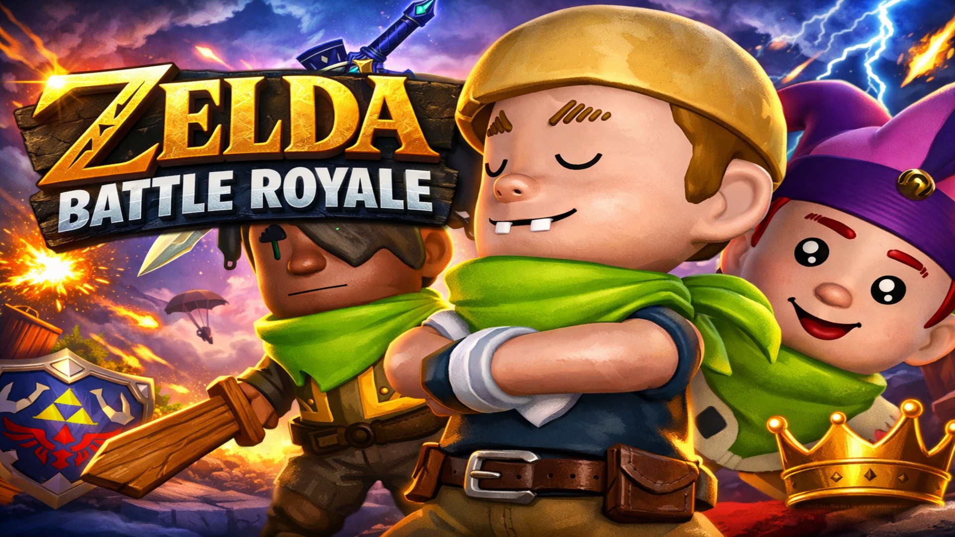 This Steam game turns Legend of Zelda into a 32-player battle royale ...