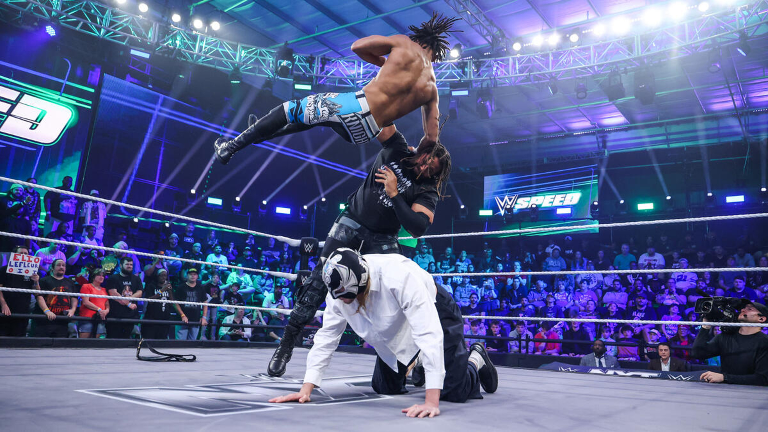 WWE Speed: Eli Knight’s celebrations cut short by reigning champion ...